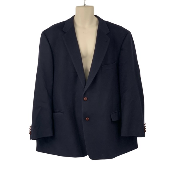 Turnbury | Suits & Blazers | Turnbury Mens Navy Camel Hair Blazer Two ...